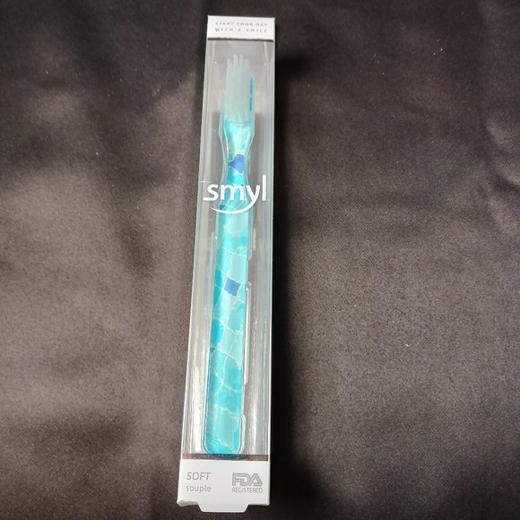 Smyl | Other | Smyl Turquoiseblue Patterned Soft Bristle Tooth Brush ...